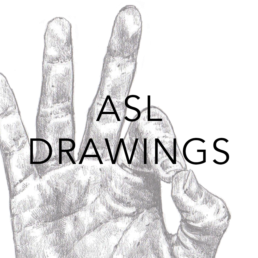 American Sign Language Drawings – roz macLean