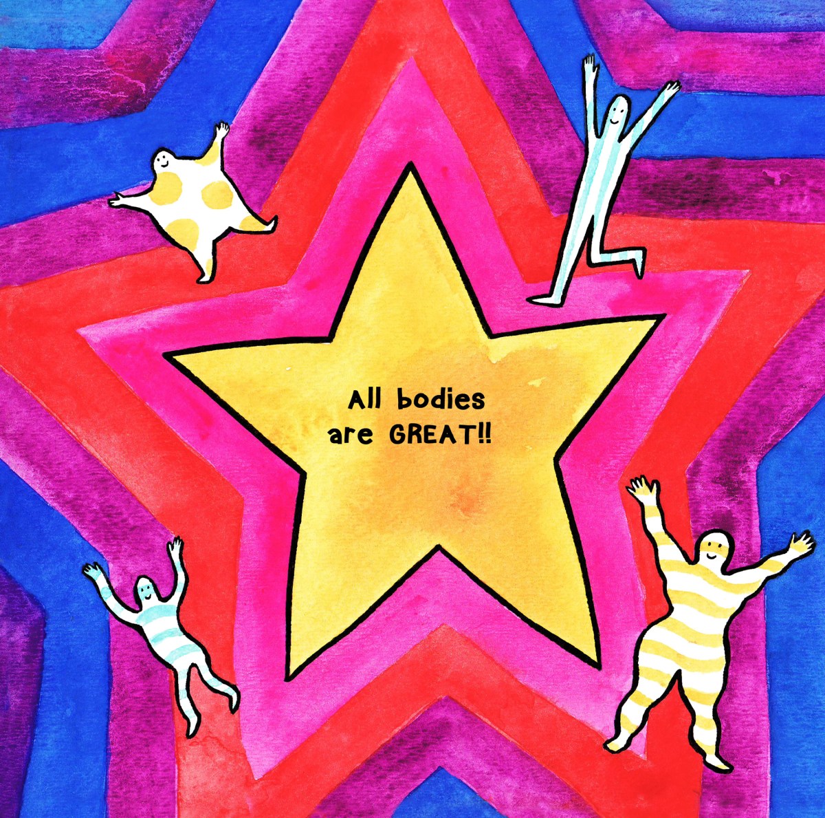 Body Positive Affirmations for Kids and Body Positive Craft – roz macLean
